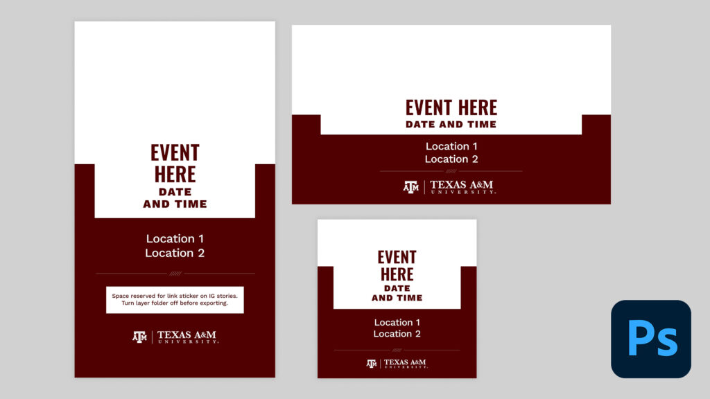 Social Media Event Templates – Marketing & Communications | Texas A&M ...