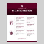 Fact Sheet 5 InDesign Template – Marketing & Communications | Texas A&M ...
